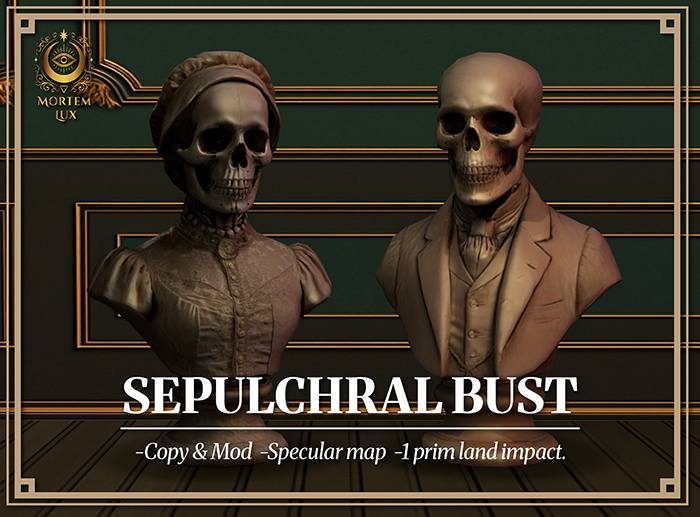 Second Life Marketplace - Sepulchral Bust