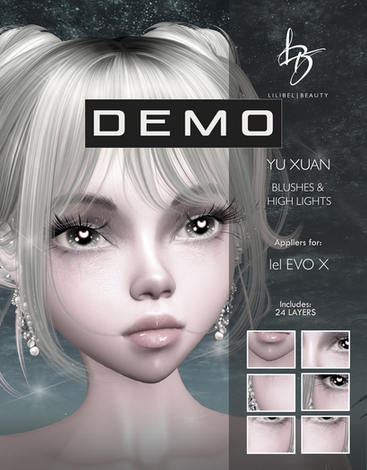 Second Life Marketplace - DL - Yu Xuan Blushes & High Lights Bom [SLUV ...