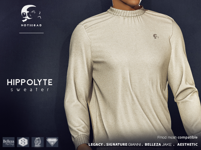 Second Life Marketplace - not so bad . mesh . HIPPOLYTE sweater . sand