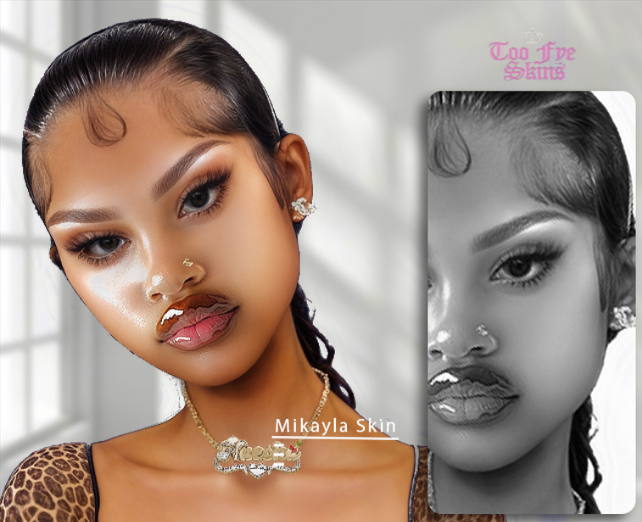 Second Life Marketplace - Toofyeskins// Mikayla Skin