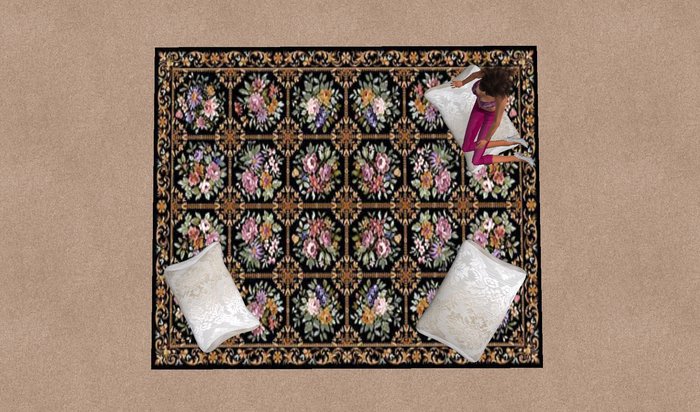 Second Life Marketplace - Matilda Rug - Antique - Sit Poses