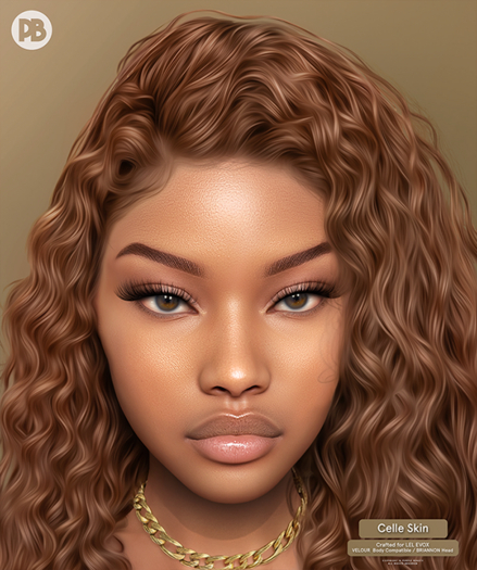 Second Life Marketplace - PB X LeL EvoX - Celle Skin - (VE/Sunkiss).
