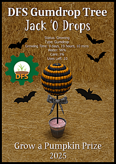 Second Life Marketplace - DFS Gumdrop Tree - Jack 'O Drops-Grow a ...