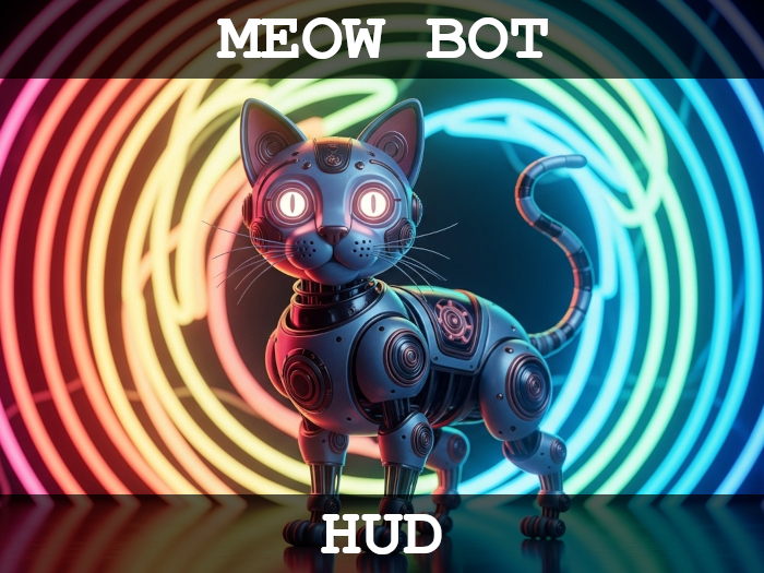 Second Life Marketplace - MEOW BOT HUD