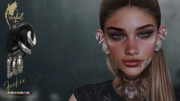 Second Life Marketplace - FaeTal - Jackie - LeLutka Human & Elf Female