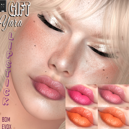 Second Life Marketplace - [NS].EVOX"Yara "LIPSTICK-GIFT (add &touch me ...