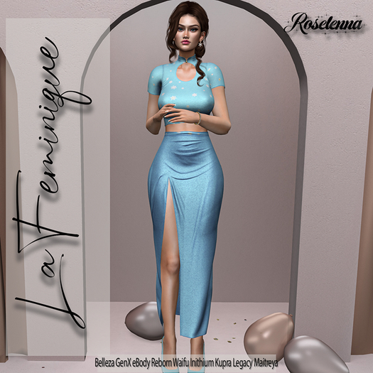 Second Life Marketplace - La Feminique Roselenna Blue