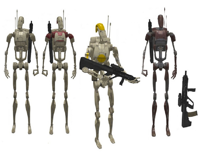 Second Life Marketplace - Battle Droid Avatar - Delivery Box Sci-fi