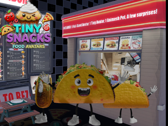Second Life Marketplace - TACO PBR AVATAR AND ANIMESH PET