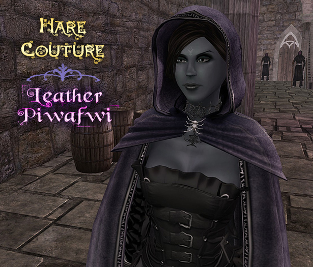 Second Life Marketplace - ~ Hare Couture ~ Dark Elven Cloak & Hood