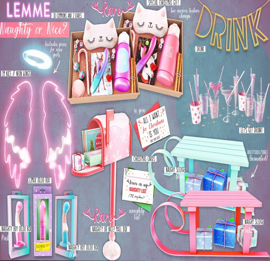 Second Life Marketplace - LEMME... Special Christmas gift // RARE