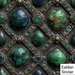 Second Life Marketplace - Leather Encrusted With Unpolished Gems ...