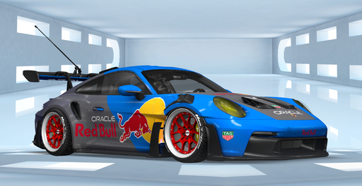 Second Life Marketplace - LOOP ONE - PORSHE GT3 RS REDBULL