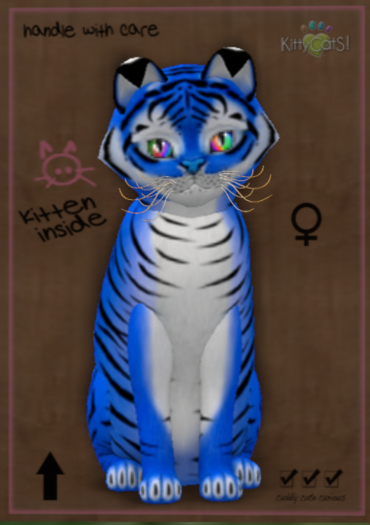 Second Life Marketplace - KittyCatS Box - Tiger! - Huckleberry ♀