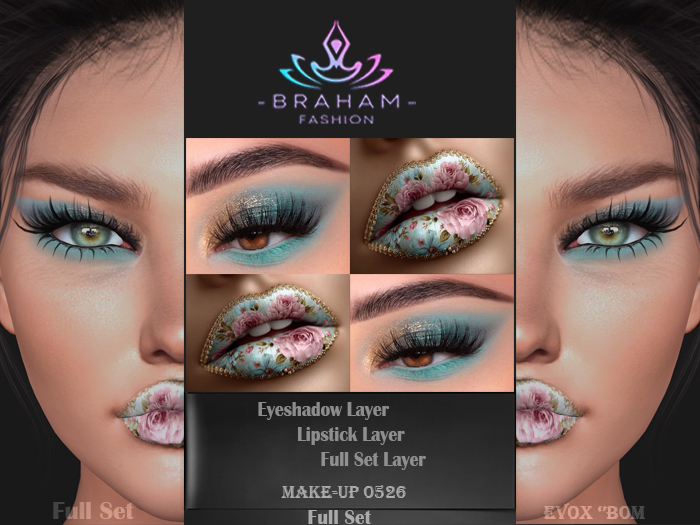 Second Life Marketplace - '' Braham Fasihon ''Make Up EvoX ''Bom'' 0526