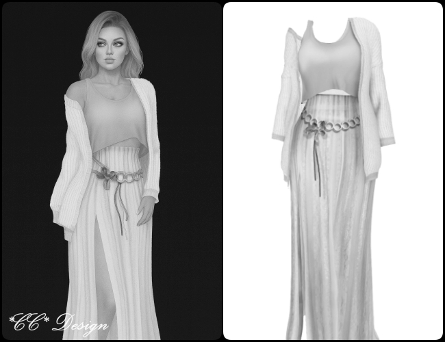 Second Life Marketplace - (233) *CC* Steffi Summer Outfit DEMO