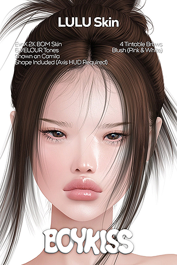 Second Life Marketplace - boykiss - lulu skin / blush