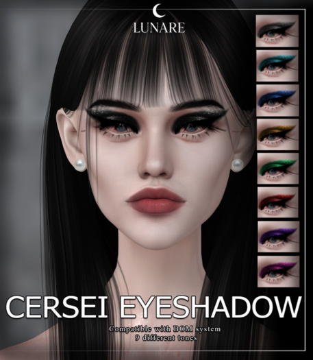 Second Life Marketplace - LUNARE - CERSEI EYESHADOWS