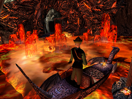 Second Life Marketplace - Cave Volcano "Dragon's Lair"