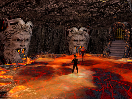 Second Life Marketplace - Cave Volcano "Dragon's Lair"