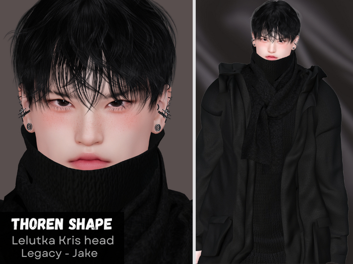 Second Life Marketplace - -[Stanley] Thoren Shape Kris - Lelutka Kris ...