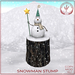 Second Life Marketplace - *Snowman* Stump D - Winter Decor
