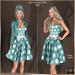 Second Life Marketplace - SAS - Hetty Aqua Outfit (LaraX & MB)