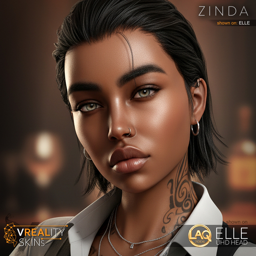 Second Life Marketplace - Zinda - Head & Body Skins (2k BOM LAQ-UHD)