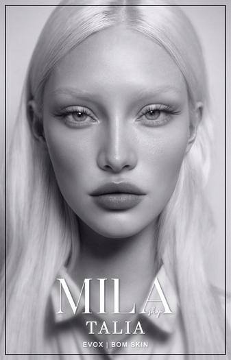 Second Life Marketplace - .MILA. Talia Skin [LeLutka EvoX] DEMO
