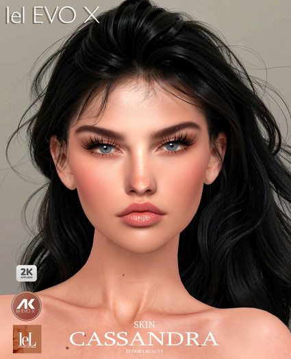 Second Life Marketplace - E.BEAUTY - CASSANDRA SKIN DEMO [LELUTKA EvOX]