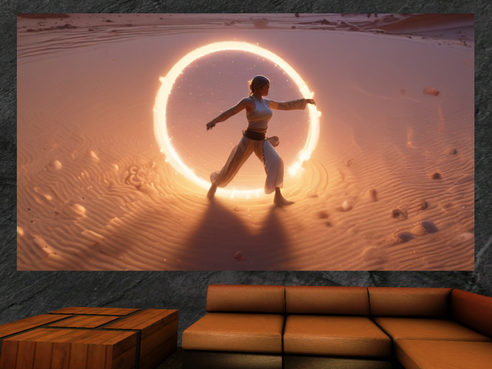 Second Life Marketplace - Modern Wall Canvas Artwork – Cinematic ...