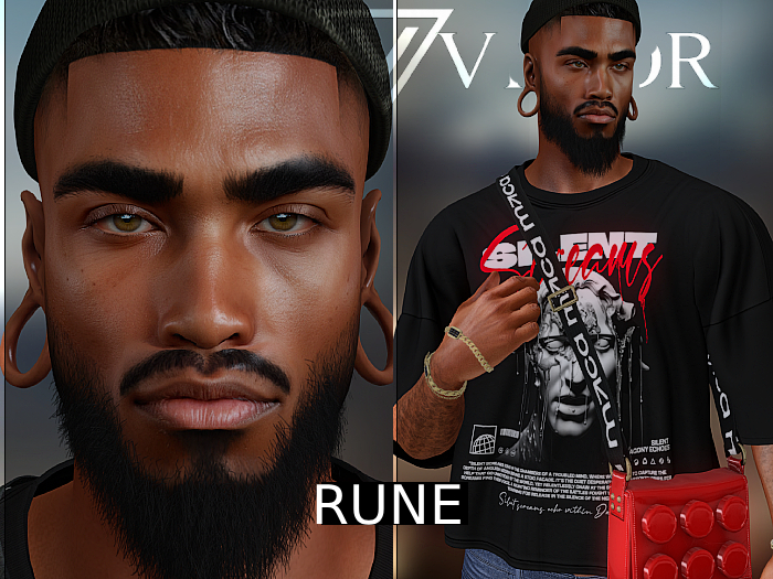 Second Life Marketplace - V. Nel Shape for RUNE Head and Legacy Athletic