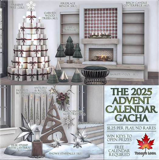 Second Life Marketplace - Trompe Loeil - Advent 2025 - Key (5)