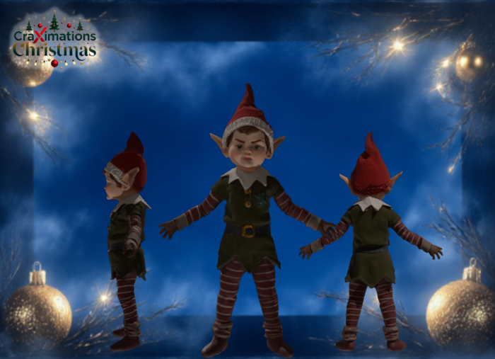 Second Life Marketplace - PBR Christmas Elf #1 Avatar and Animesh Pet