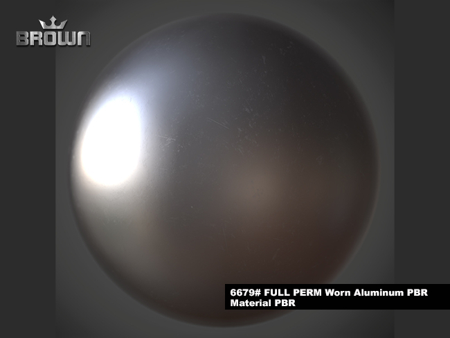 Second Life Marketplace - 6679# FULL PERM Worn Aluminum PBR Material PBR