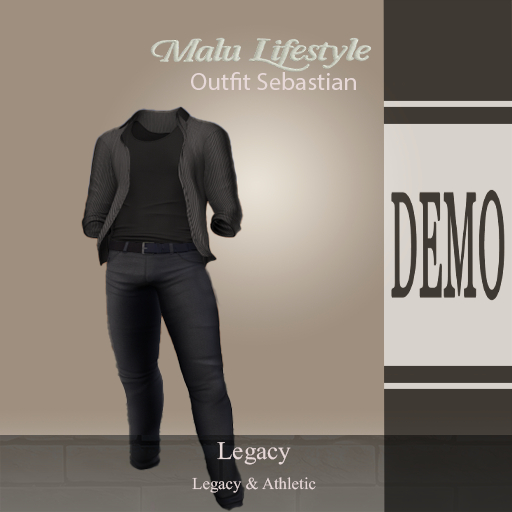 Second Life Marketplace - Malu LifeStyle - D E M O Outfit Sebastian BOX