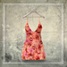 Second Life Marketplace - Orange Flowers Dress Aleria Maitreya