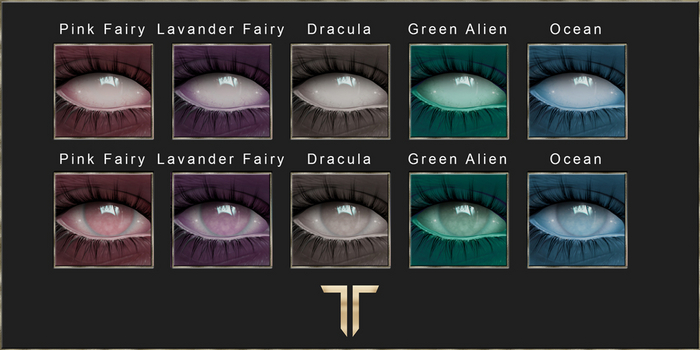 Second Life Marketplace - Tville - Zelda Eyes PACK1 for Lelutka EVO ...