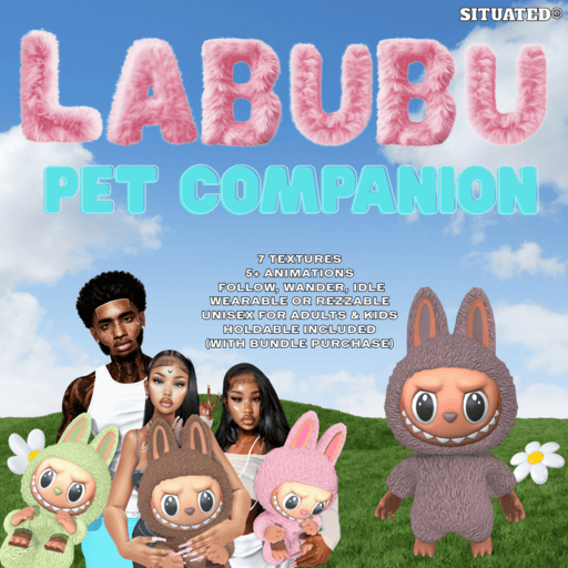 Second Life Marketplace - [SITUATED] "Lapookie" Animesh Companion ...
