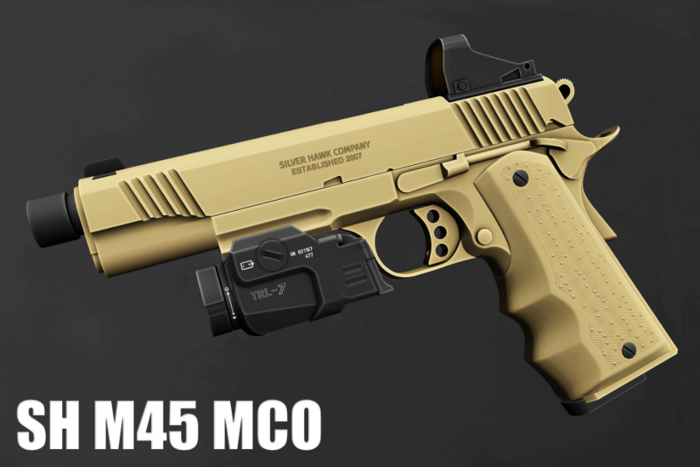 Second Life Marketplace - SH RP Prop Gun - M45 MCO (Female Version)