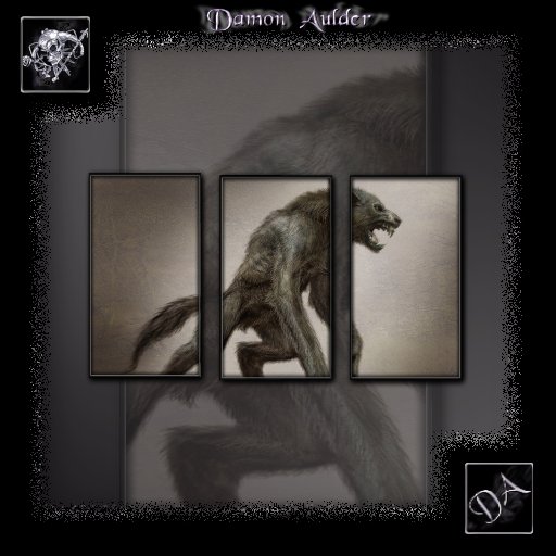Second Life Marketplace - NuTec: Furry Rage Wall Art