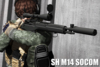 Second Life Marketplace - SH RP Prop Gun - M14 SOCOM (Female Version)