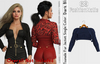 Second Life Marketplace - Jacket Fur Tsunade Dark Blue - Reborn, Waifu ...