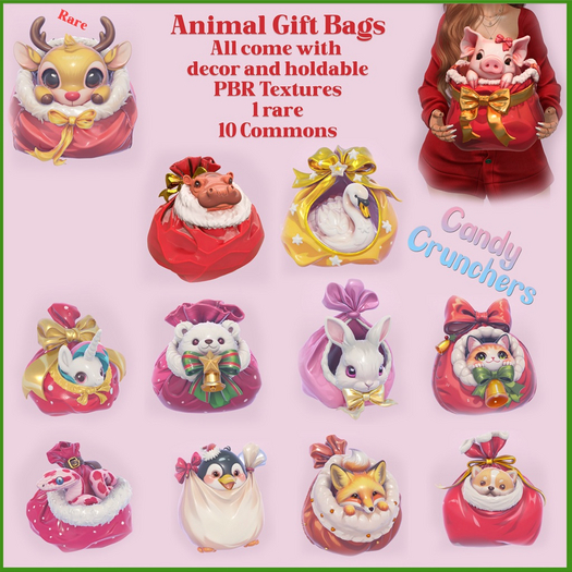 Second Life Marketplace - Candy Crunchers - Penguin Gift