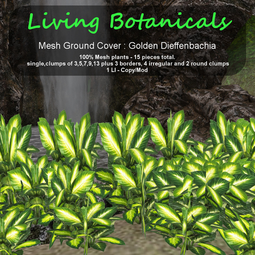 Second Life Marketplace - Inochi Botanicals - Ground Cover "Golden ...
