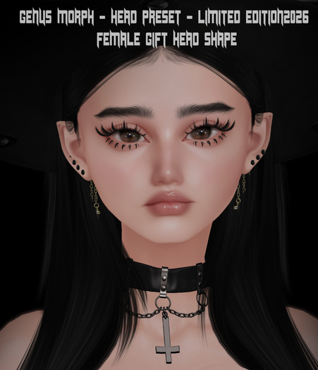 Second Life Marketplace - GlissElla Beauty - GENUS MORPH Head Preset ...