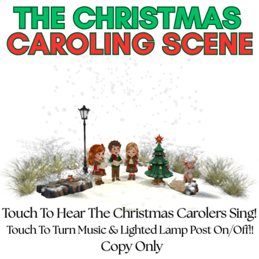 Second Life Marketplace - The Christmas Caroling Scene
