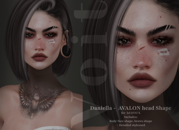 Second Life Marketplace - .:VOIT:. - Shape Daniella for Avalon Lelutka