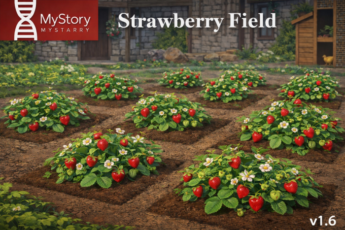 Second Life Marketplace - MyStory Strawberry Field (v1.6)