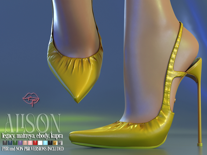 Second Life Marketplace - NEW 2026 - Pure Poison - Alison pumps for ...